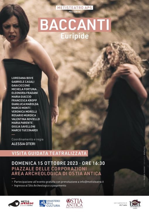 Ostia antica. Nell’area archeologica “Baccanti di Euripide”, visita ...