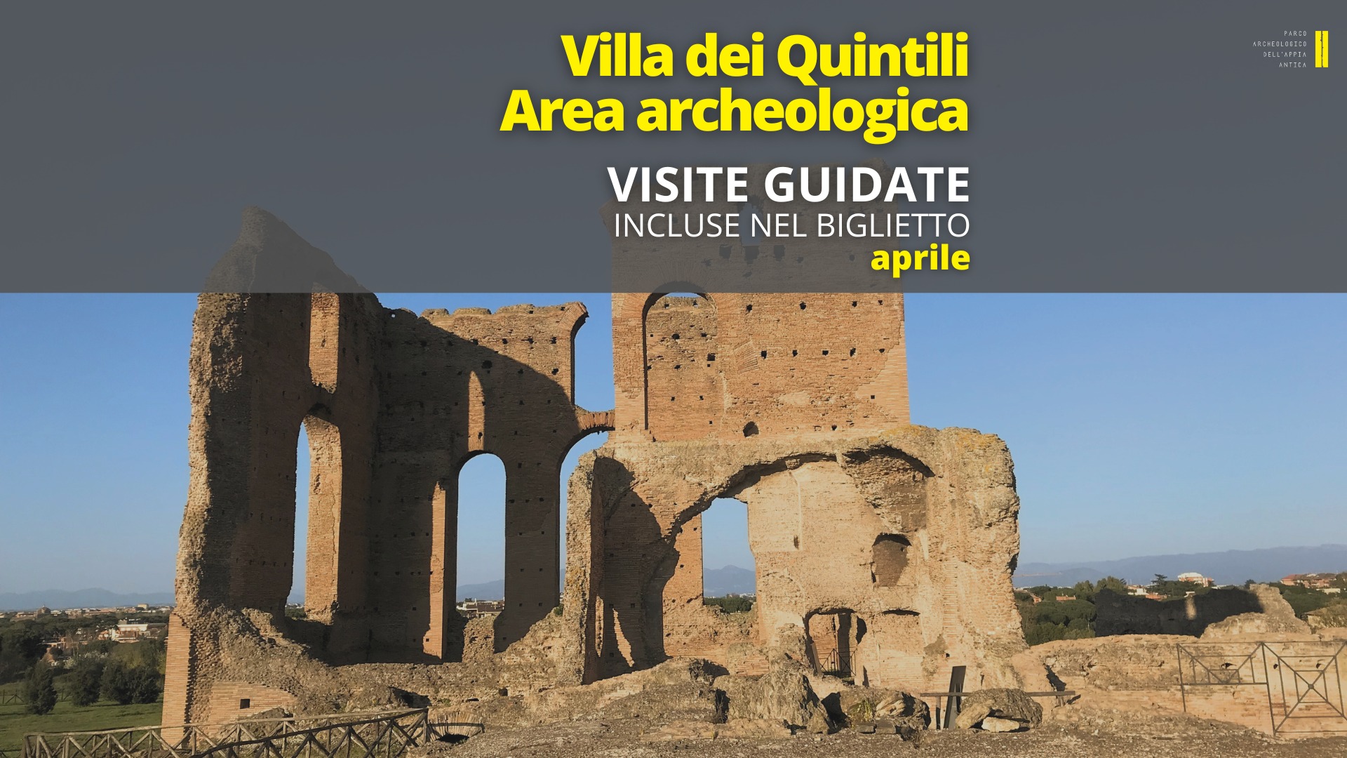 Appia antica (Roma). Week end di aprile con visite guidate nell’area ...