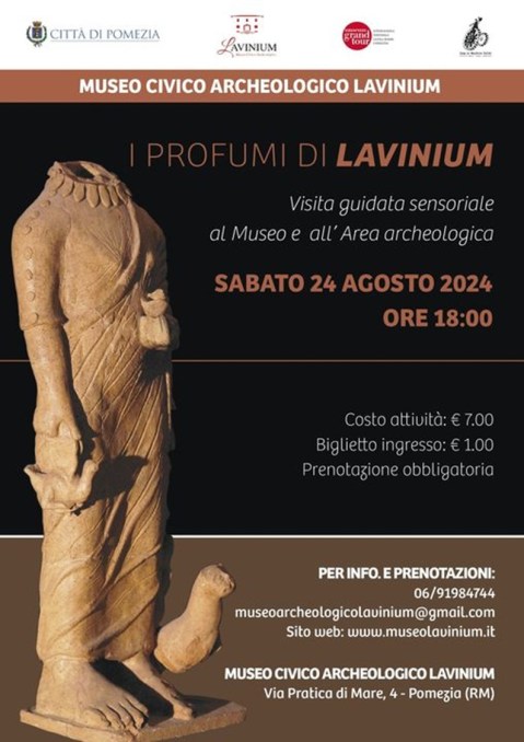 Pomezia (Rm). Visita guidata “I profumi di Lavinium” con un percorso ...
